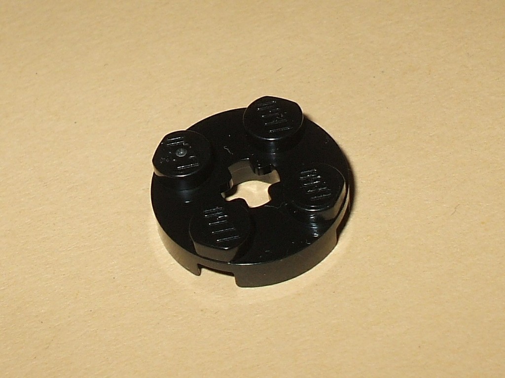 LEGO® 4032: 44 flache runde schwarze Steine 2x2 403226 | eBay