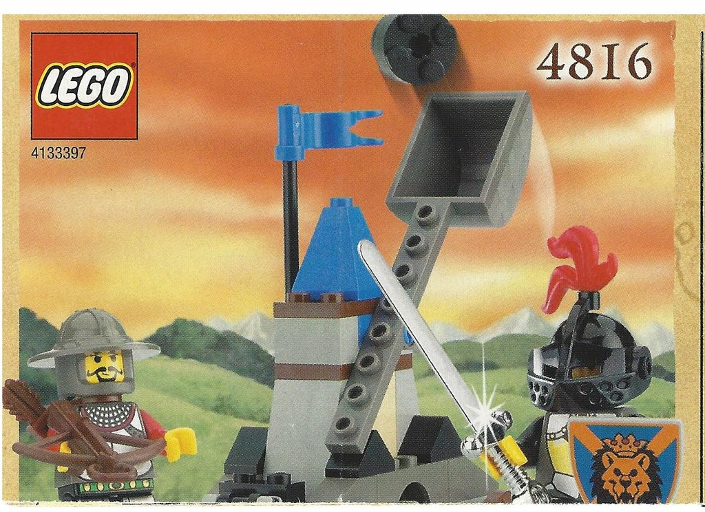 LEGO® Bauanleitung von 4816 Ritter Katapult/Knight's Catapult